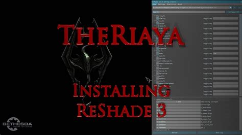 Installing Reshade YouTube