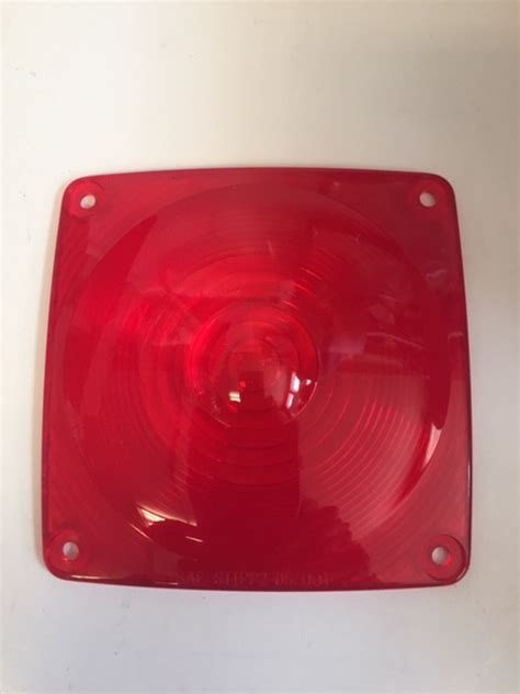 Replacement Lens Only For Grote And Monarch Recessed Lights Red