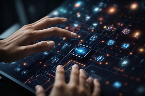 Premium Ai Image Photo Data Science Analytics And Algorithm Of Business Businessman Hold Data