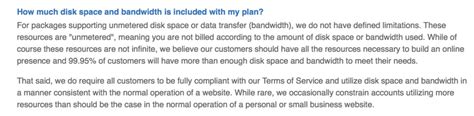 how much is the bluehost bandwidth limit 2024