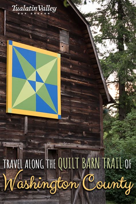 Travel Along The Quilt Barn Trail Of Washington County Barn Quilts