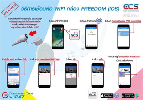 Psi แนะนำวิธีการเชื่อมต่อ Wifi ของกล้อง Ip รุ่น Freedom