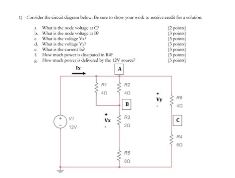 Solved Consider The Circuit Diagram Below Be Sure To Chegg Com