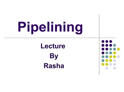 computer architecture pipelining ppt programming languages computing