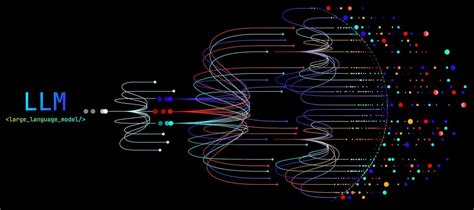 Illustration Of Abstract Stream Information With Cyan Line And Dot Big Data Technology Ai