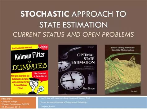 Ppt Stochastic Approach To State Estimation Current Status And Open