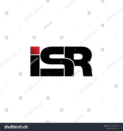 Isr Letter Monogram Logo Design Vector Stock Vector Royalty Free