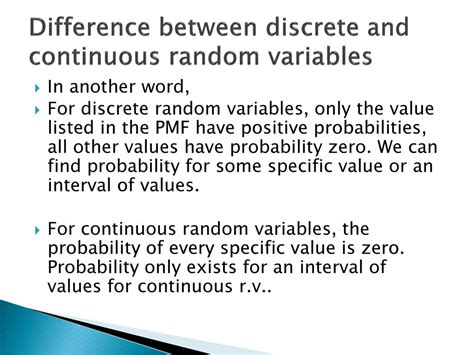 Continuous Random Variable Ppt Download