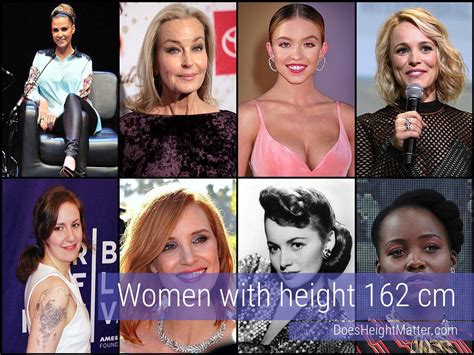 Female Celebrities Height