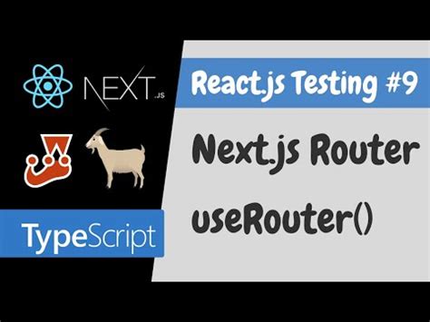 Mock Next Router Jest A Comprehensive Guide To Easy Testing