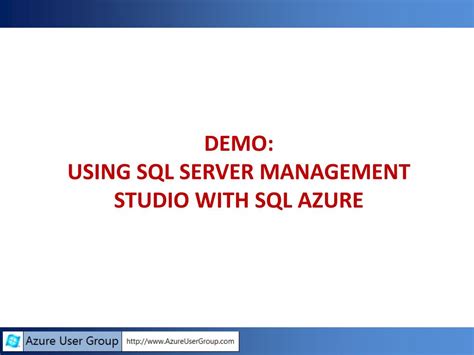 PPT SQL Azure Overview And Key Benefits For Smooth Cloud Based Operations PowerPoint