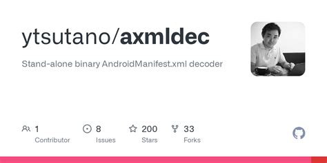 Github Ytsutanoaxmldec Stand Alone Binary Androidmanifestxml Decoder