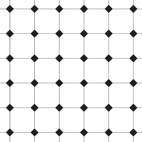 Premium Vector Black And White Geometric Square Tile Floor Retro Pattern Background