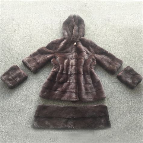 Настоящая норковая шуба зимняя длинная шуба из натурального меха норки черная теплая женская