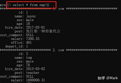 SQL语句之表中关键字查询 知乎