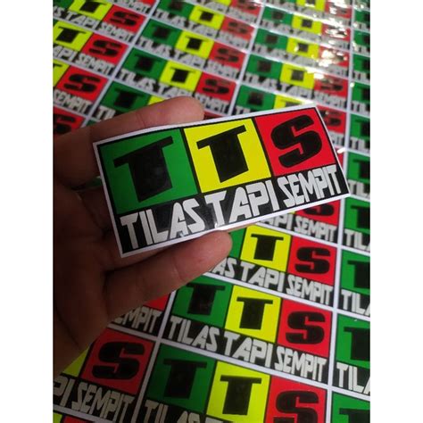 Jual Stiker Tilas Tapi Sempittts Cutting Terpopulerstikermotormobil