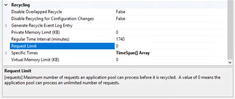 Why Limit The Requests Allowed In Iis Stack Overflow