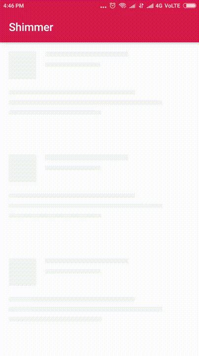 New Shimmer Loading Effect · Issue 712 · Amahiandroid · Github