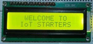 Interfacing 16x2 LCD With Raspberry Pi IoT Starters