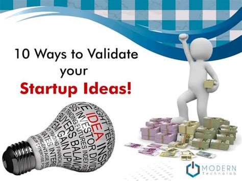 10 Ways To Validate Your Startup Ideas Ppt