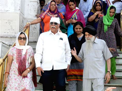 Ashok Gajapathi Raju Pusapati At Golden Temple