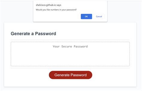 Github Shelciscopassword Generator Prompt Responsive Randomized