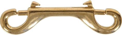 Hillman Solid Brass Double Ended Bolt Snap 4 18 In