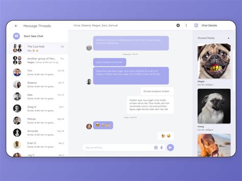 Daily Ui Design Group Chat By Kasey Randall On Dribbble