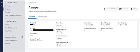 Amplitude Data Sync