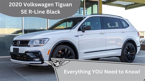 Full Walkthrough 2020 Volkswagen Tiguan Se R Line Black Youtube