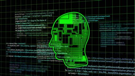 Premium Stock Video Animation Of Ai Text Brain And Binary Coding