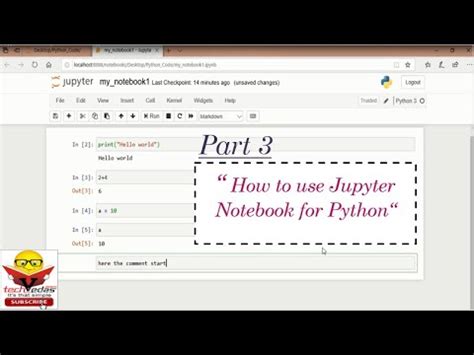 How To Use Jupyter Notebook For Python Anaconda Jupyter Notebook Tutorial YouTube