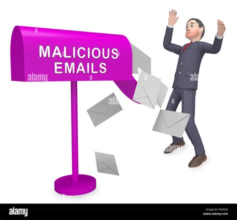 Infected Email Attachment Cut Out Stock Images Pictures Alamy