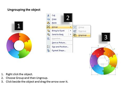 Circular Puzzle Pieces Pie Chart Powerpoint Slides And Ppt Templates DB PowerPoint