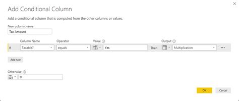 Conditional Logic If Statement For Conditional Columns — The Power User