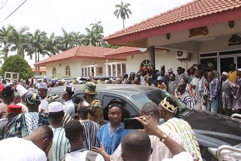 Bawku Naba Makes Historic Visit To Asantehene Photos