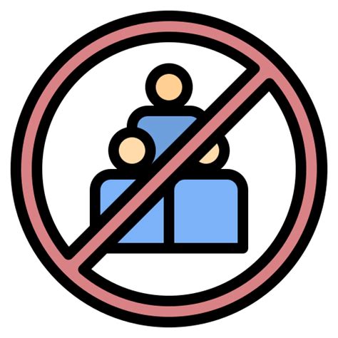 Restrict Generic Outline Color Icon