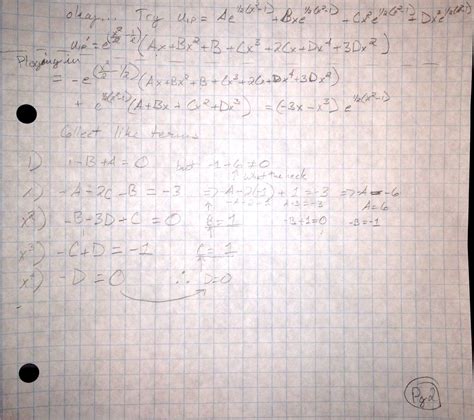 Solve This First Order Linear Ordinary Diff Eq Using Method Of