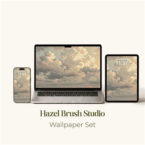 Impasto Desktop Wallpaper Etsy