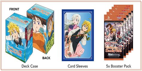 Weiss Schwarz The Seven Deadly Sins Supply Set8885009406235 P Rex