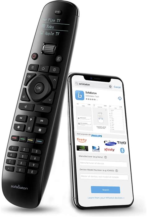 Sofabaton X1s Universal Remote Control With Hub And App
