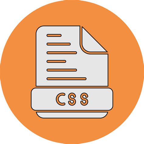 CSS File Vector Icon Vector Art At Vecteezy