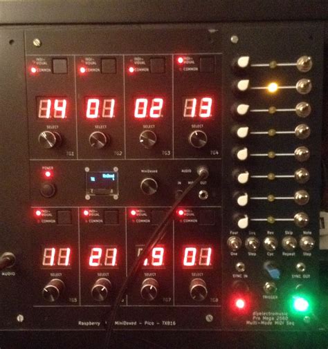 Multi Mode Midi Step Sequencer Cdr Format Part 3 Simple Diy Electronic Music Projects