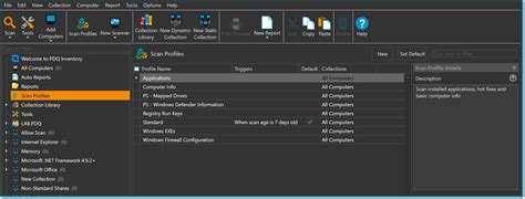 Creating Scan Profiles Pdq Deploy And Inventory Help Center