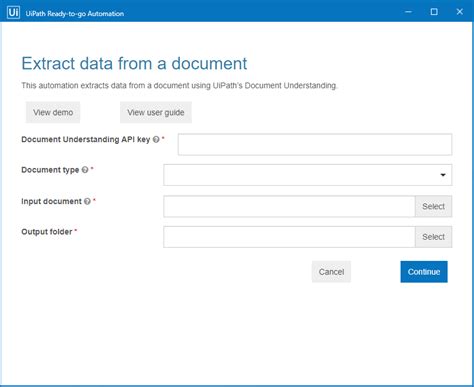 Extract Data From A Document Rpa Component Uipath Marketplace