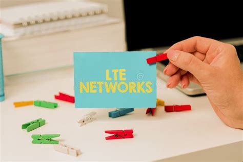 Text Sign Showing Lte Networks Business Overview Fastest Network