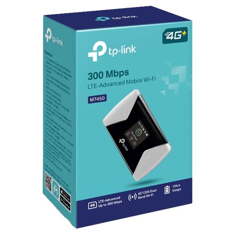 Router Wireless Portabil Tp Link M Dual Band Mbps G Lte Negru Gri