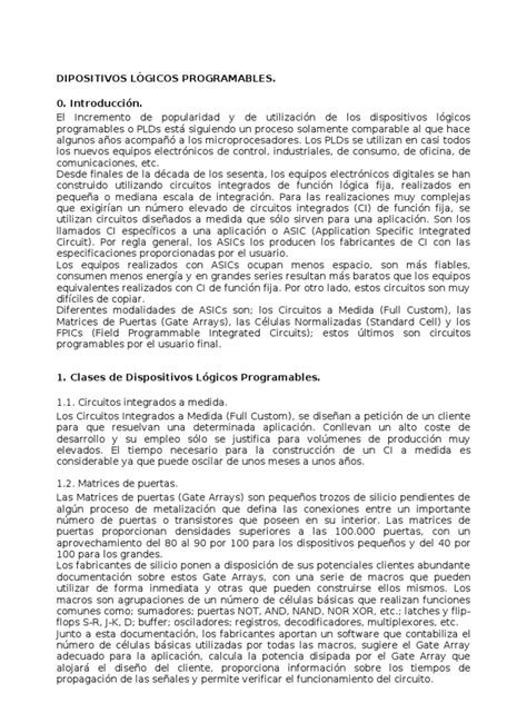 Dispositivos Logicos Programables Y Sus Aplicaciones Pdf Arreglos Dispositivos Logicos Programables Y Sus Aplicaciones Pdf Arreglos