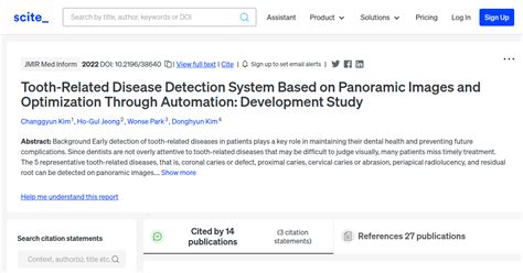 Tooth Related Disease Detection System Based On Panoramic Images And Optimization Through
