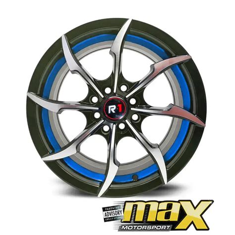 15 Inch Mag Wheel Mx243 Bl Wheels 4x100 4x1143 Pcd Max Motorsport